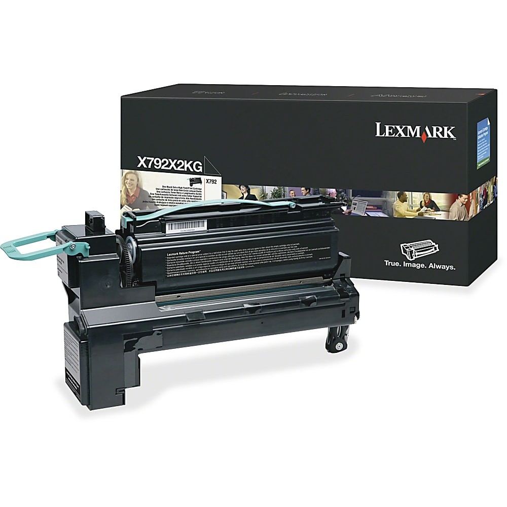 Lexmark X792X2KG Toner Cartridge - Laser - Extra High Yield - 20000 ...