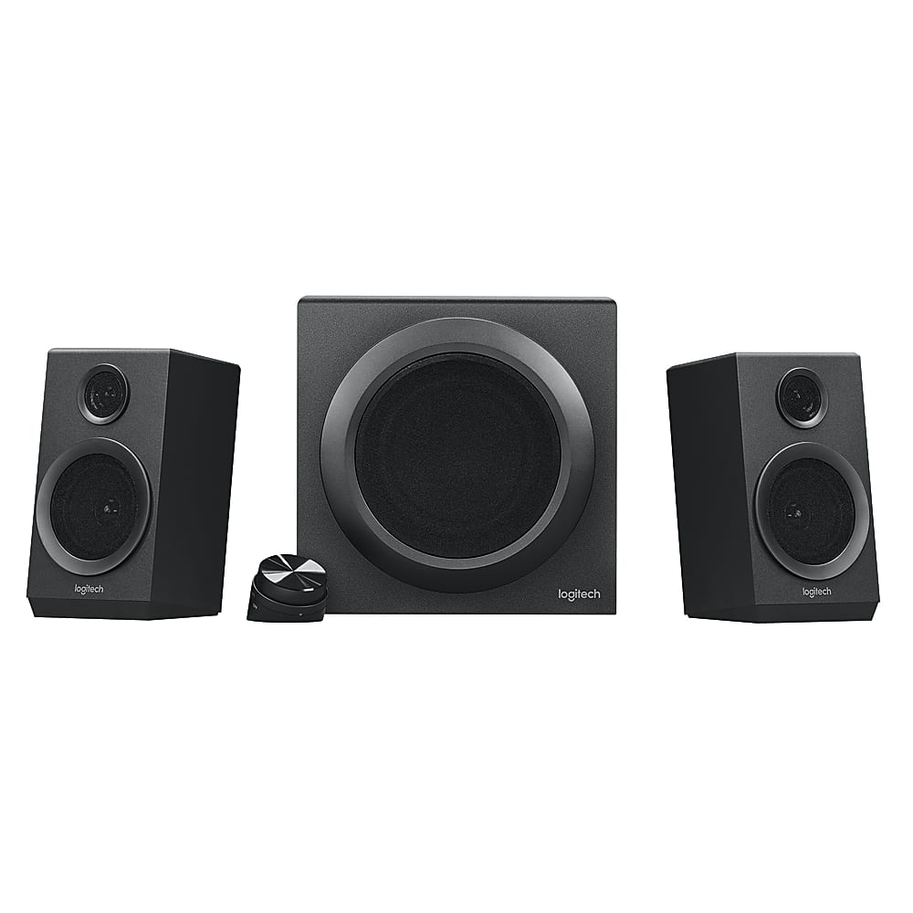 Logitech Z333 2.1 Speaker System - 40 W RMS - Black - 55 Hz to 20 kHz ...
