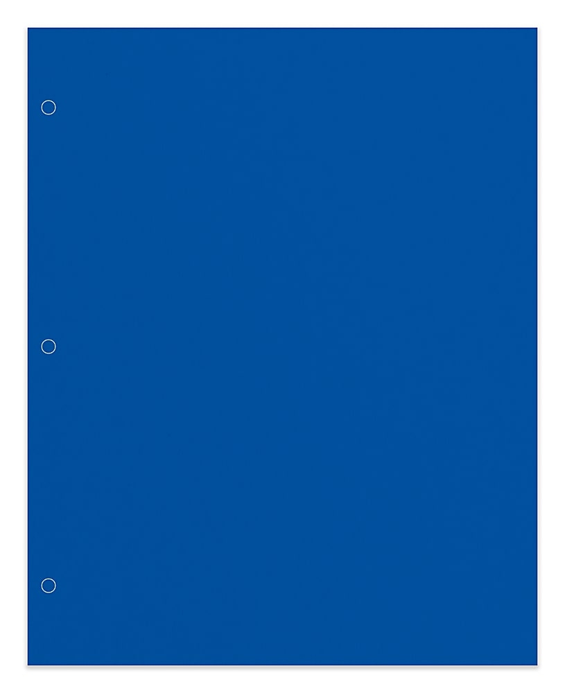 Office Depot® Brand 2-Pocket School-Grade Paper Folder, Letter Size ...