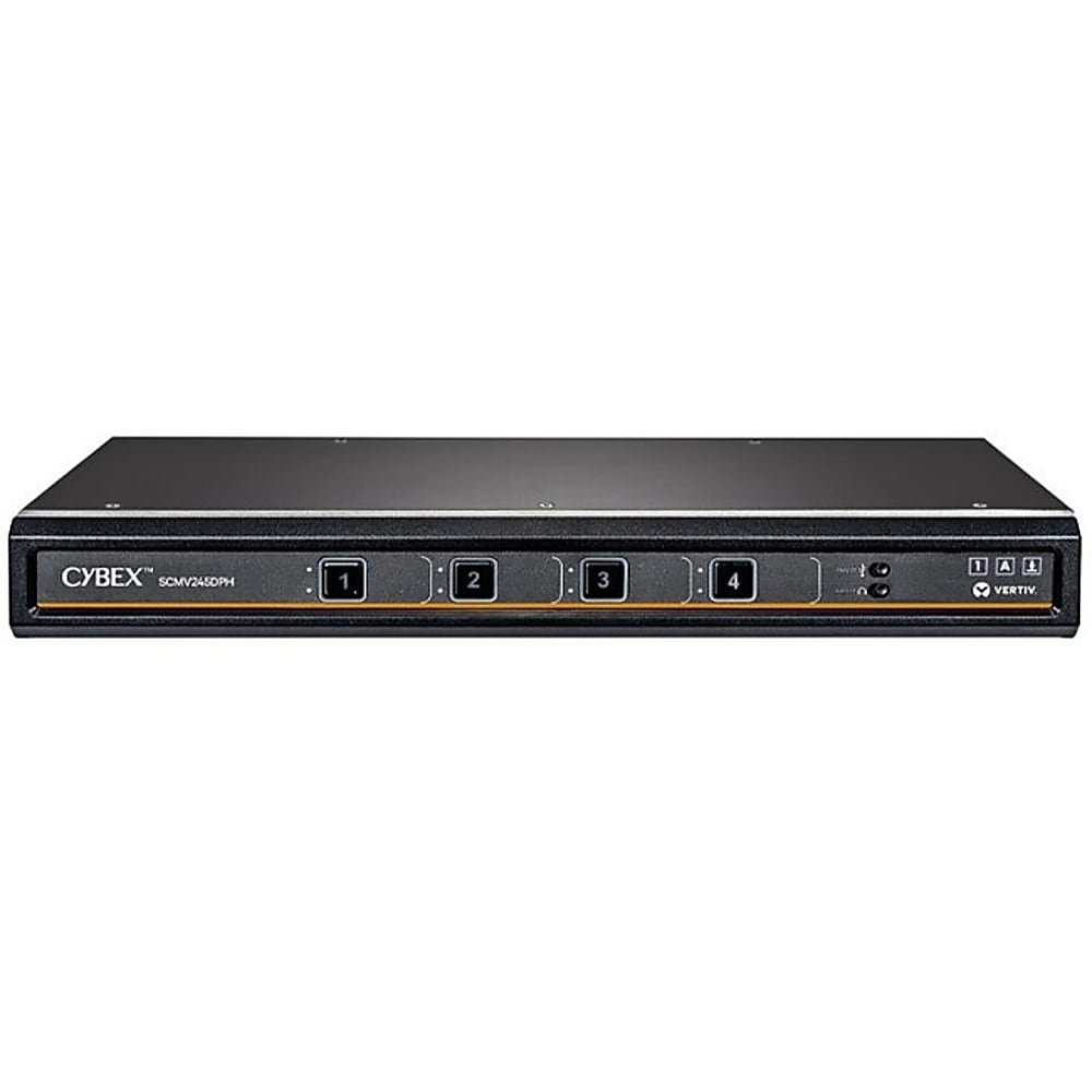 Avocent Vertiv Cybex Secure MultiViewer KVM Switch - 16 port - NIAP Approved - Dual AC - Secure ...