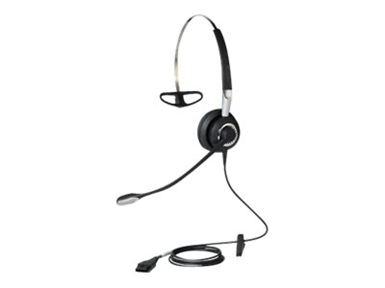 Jabra BIZ 2400 II QD Mono UNC 3-in-1 - Headset - on-ear - convertible ...