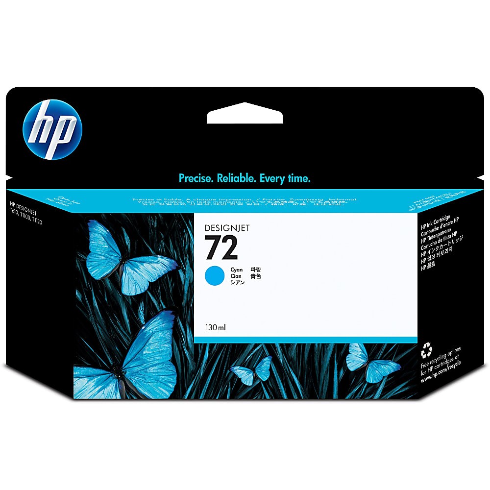 HP 72 Cyan Ink Cartridge, C9371A Deals and Price History at JoinHoney ...