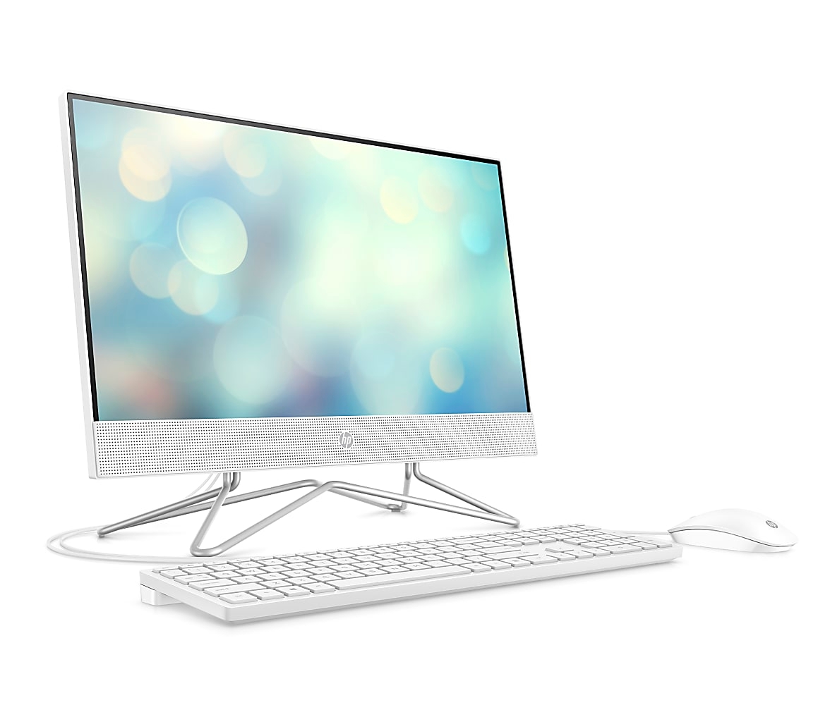 HP 22-dd0046 All-In-One Desktop, 21.5" Screen, AMD Athlon™ Silver, 4GB ...