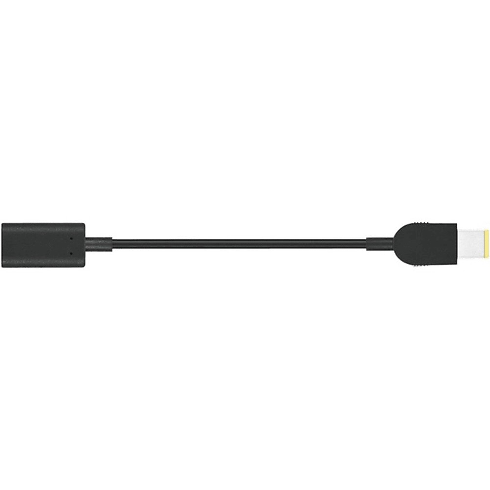 Lenovo USB-C to Slim-tip Cable Adapter - For USB Device - Black Die ...