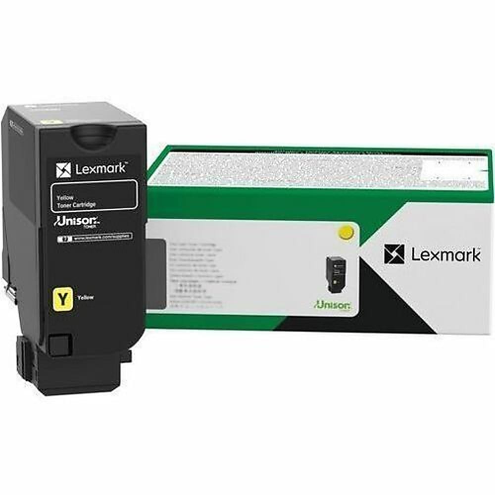 Lexmark Unison Original Laser Toner Cartridge - Yellow - 1.0 Each ...