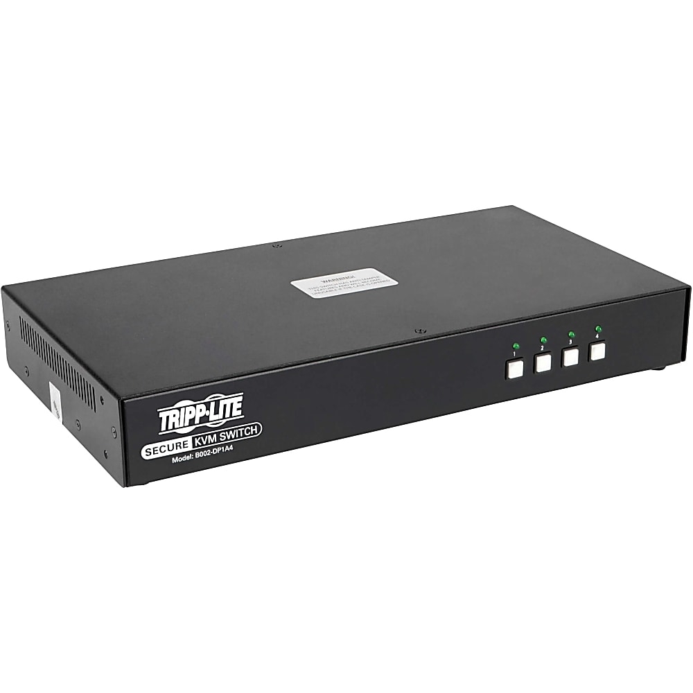 Tripp Lite Secure KVM Switch 4-Port DisplayPort +Audio NIAP PP3.0 ...