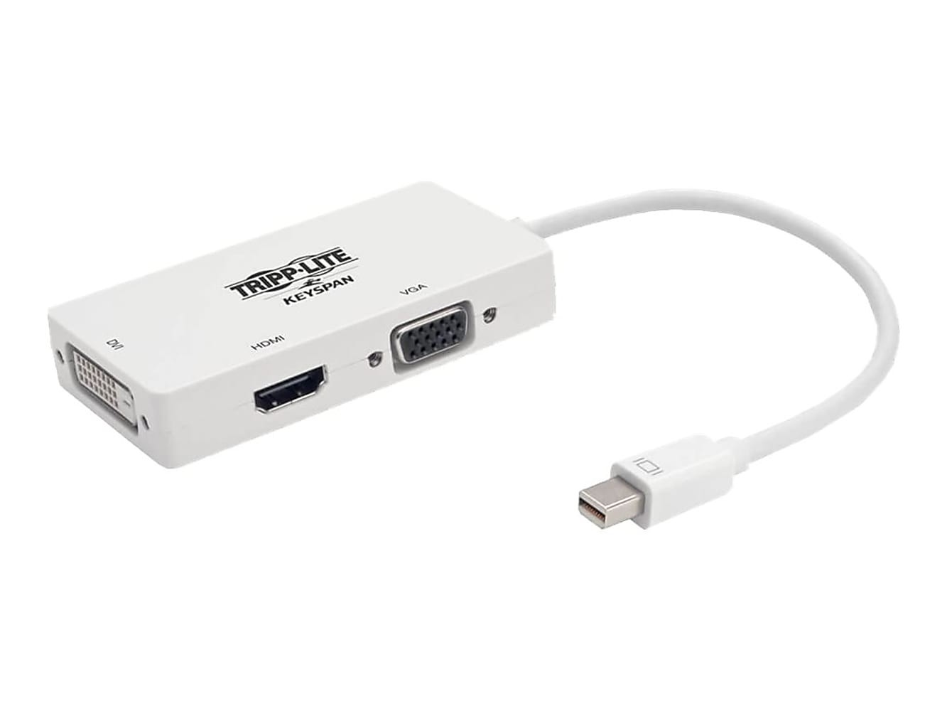 Tripp Lite Keyspan Mini DisplayPort to VGA/DVI/HDMI All-in-One ...