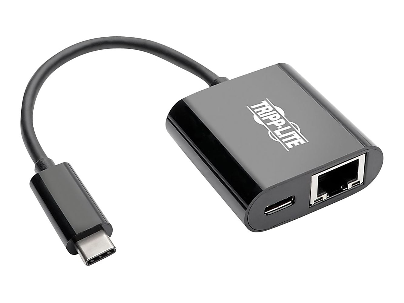 Tripp Lite USB C to Gigabit Ethernet Adapter USB Type C to Gbe PD ...