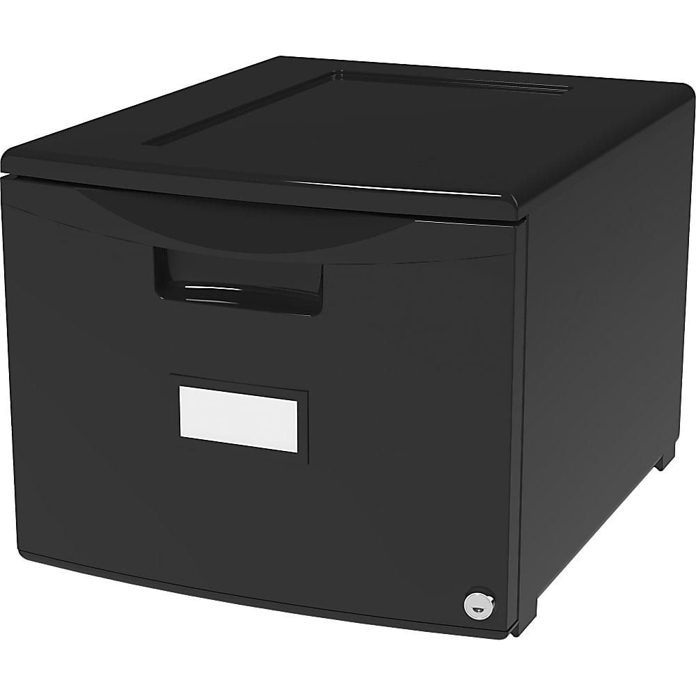 Storex Stackable File Drawer, 12-13/16""H x 14-13/16""W x 18-5/16""L ...