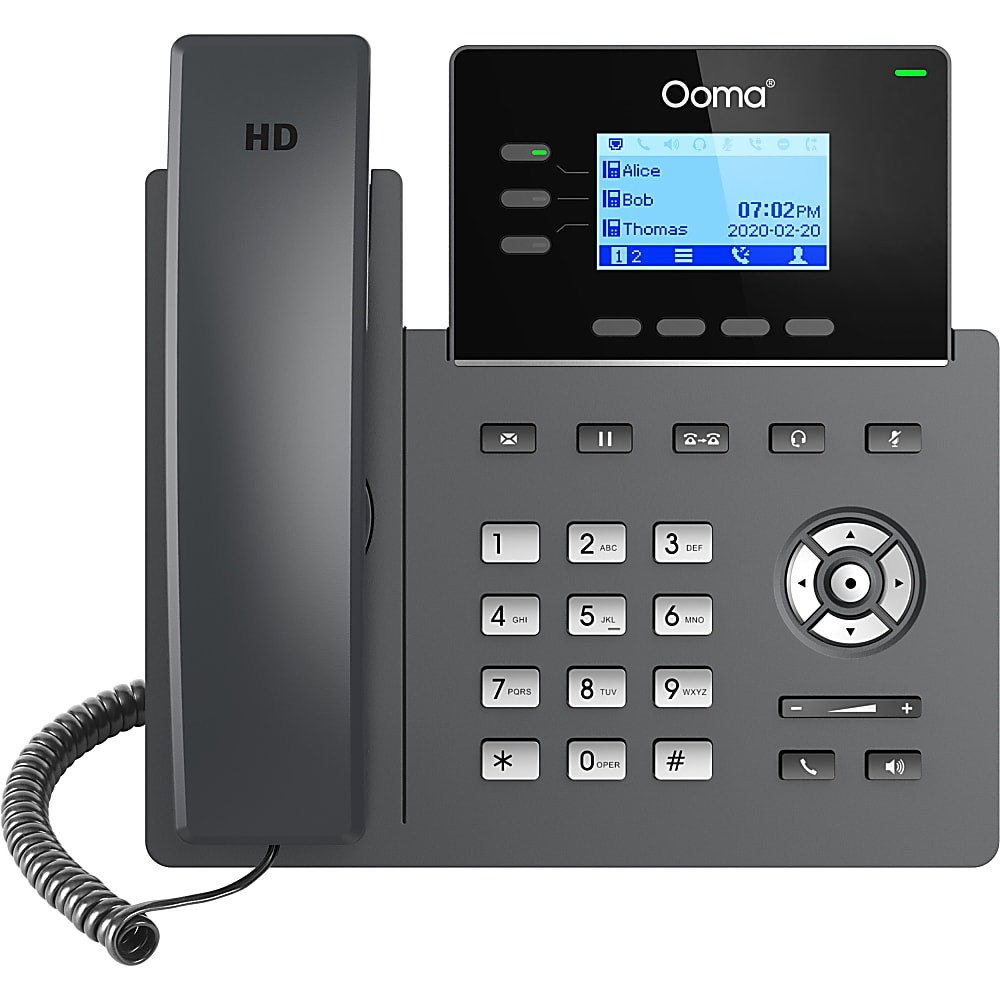 ooma 3-Line IP Corded Phone, OOMA2603 Best Deals and Price History at ...