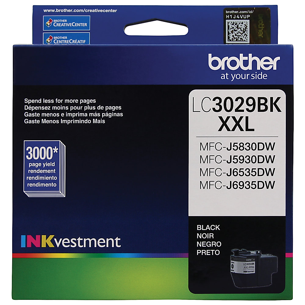 Brother® LC3029 Black Extra-High-Yield Ink Cartridge, LC3029BKS Deals ...