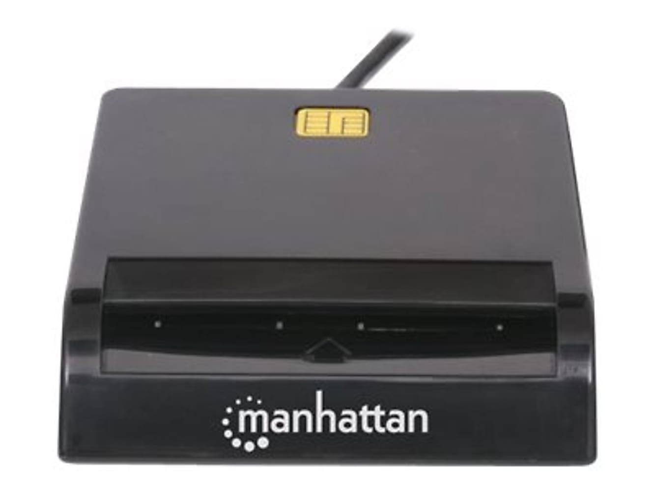 Manhattan USB-A Contact Smart Card Reader, 12 Mbps, Friction type ...