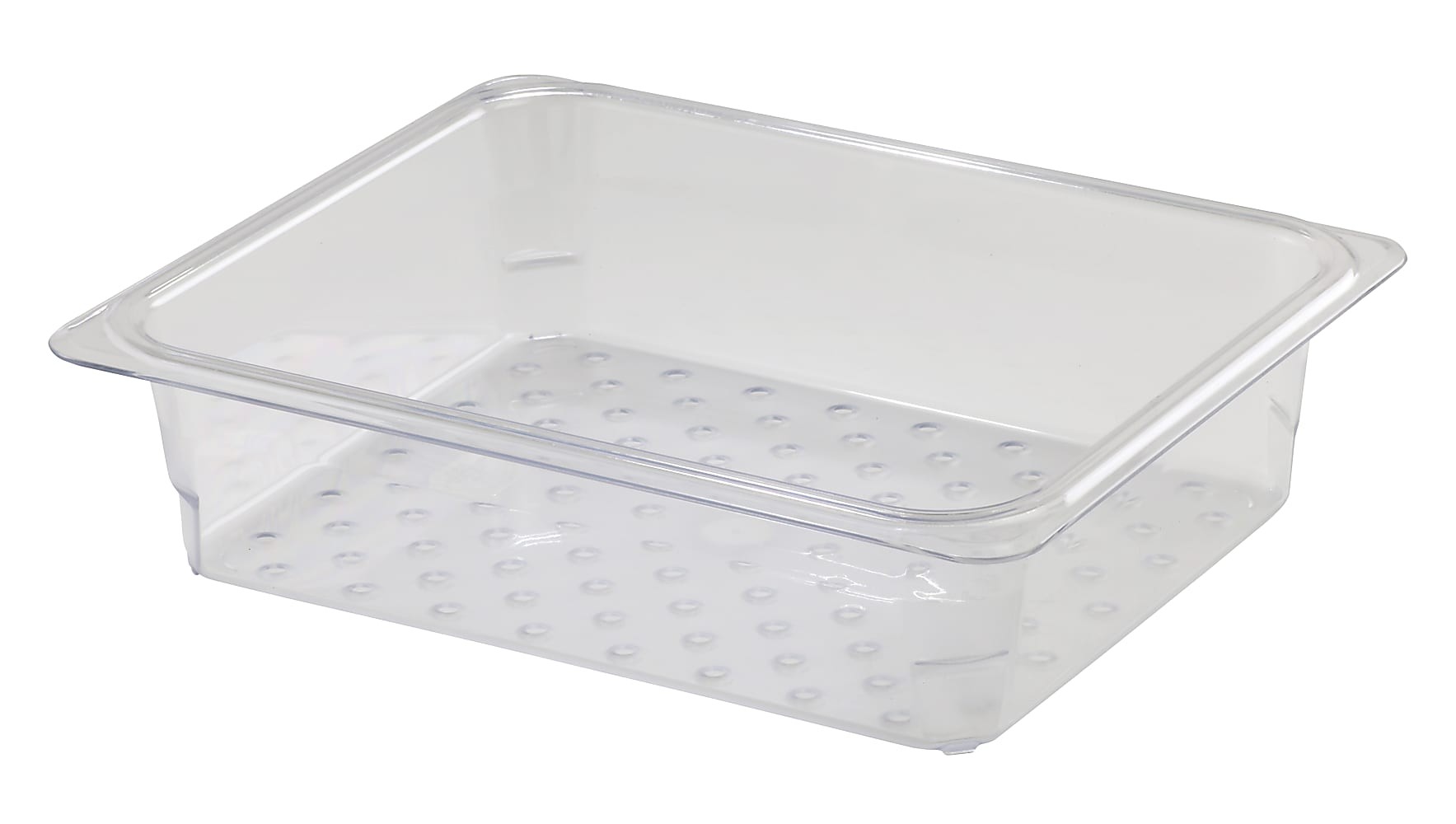 Cambro Camwear GN 1/2 Size 3" Colander Pans, Clear, Set Of 6 Pans Deals ...