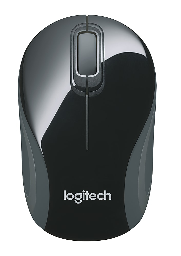 Logitech® M187 Mini Wireless Optical Mouse, Black, 910-002726 Deals and ...