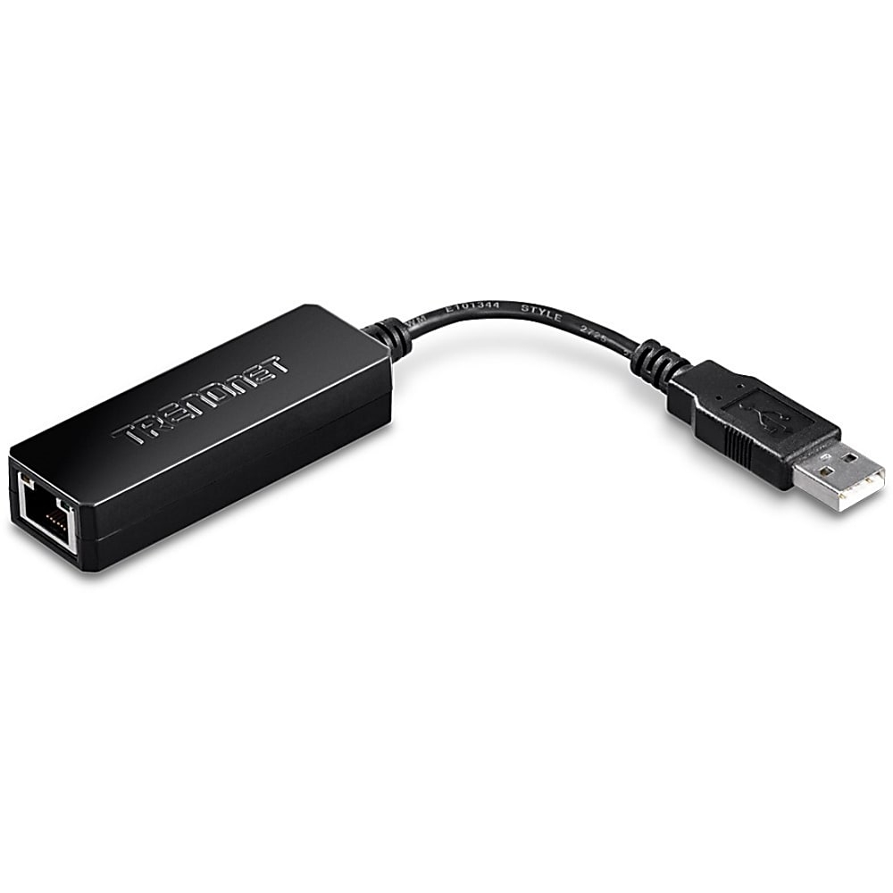 TRENDnet USB 2.0 to Fast Ethernet Adapter, Supports Windows And Mac OS ...