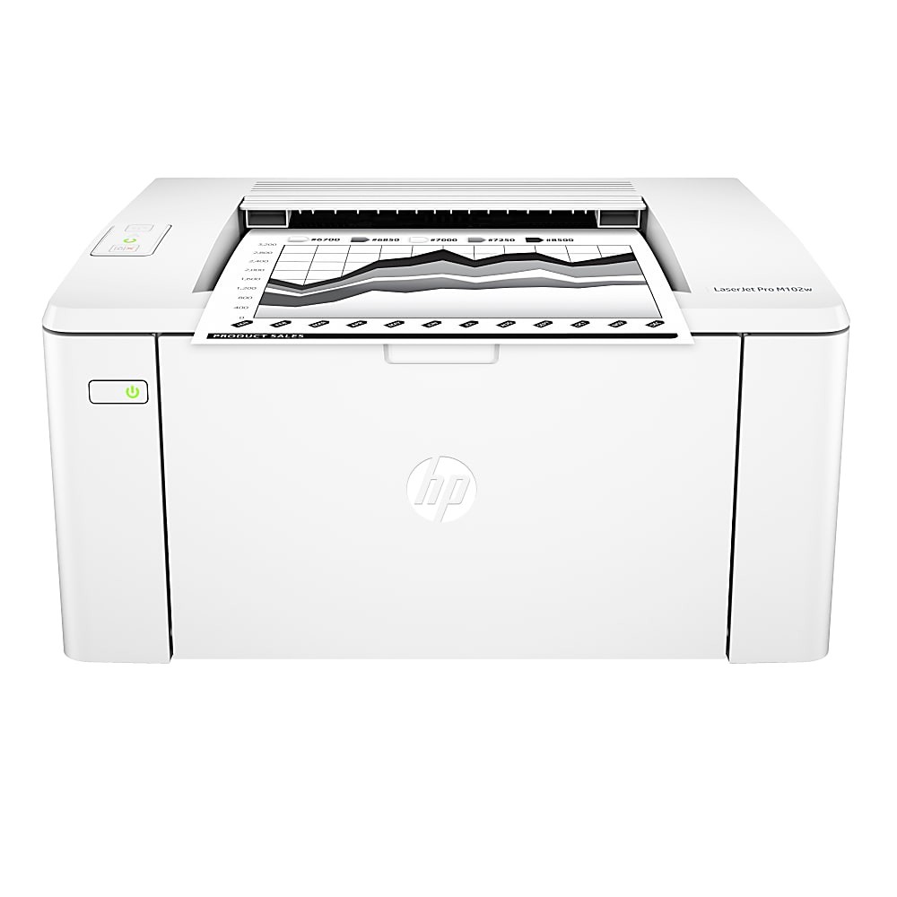 HP LaserJet Pro M102w Wireless Laser Monochrome Printer Deals and Price ...