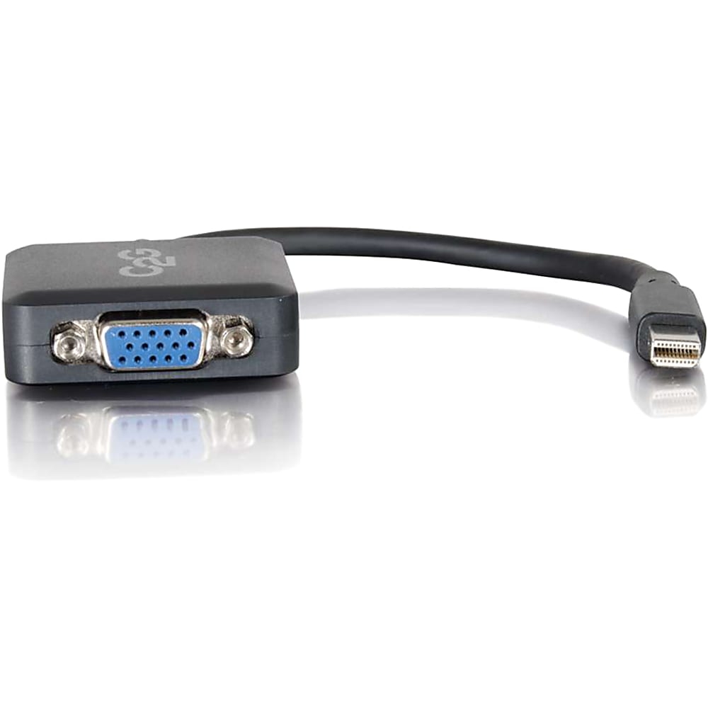 C2G Mini DisplayPort to VGA Adapter - 8in - Active - M/F - Mini ...