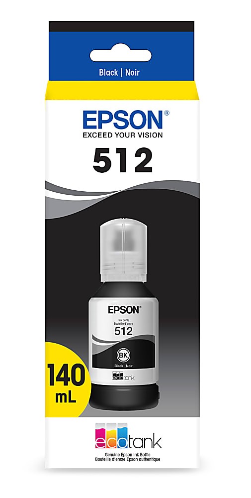 Mejores ofertas e historial de precios de Epson® 512 EcoTank® Black Ink ...