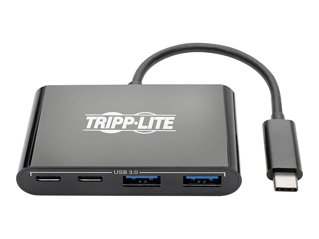 Tripp Lite USB 3.1 Gen 1 USB C Portable Hub with 2 USB Type C Ports and ...