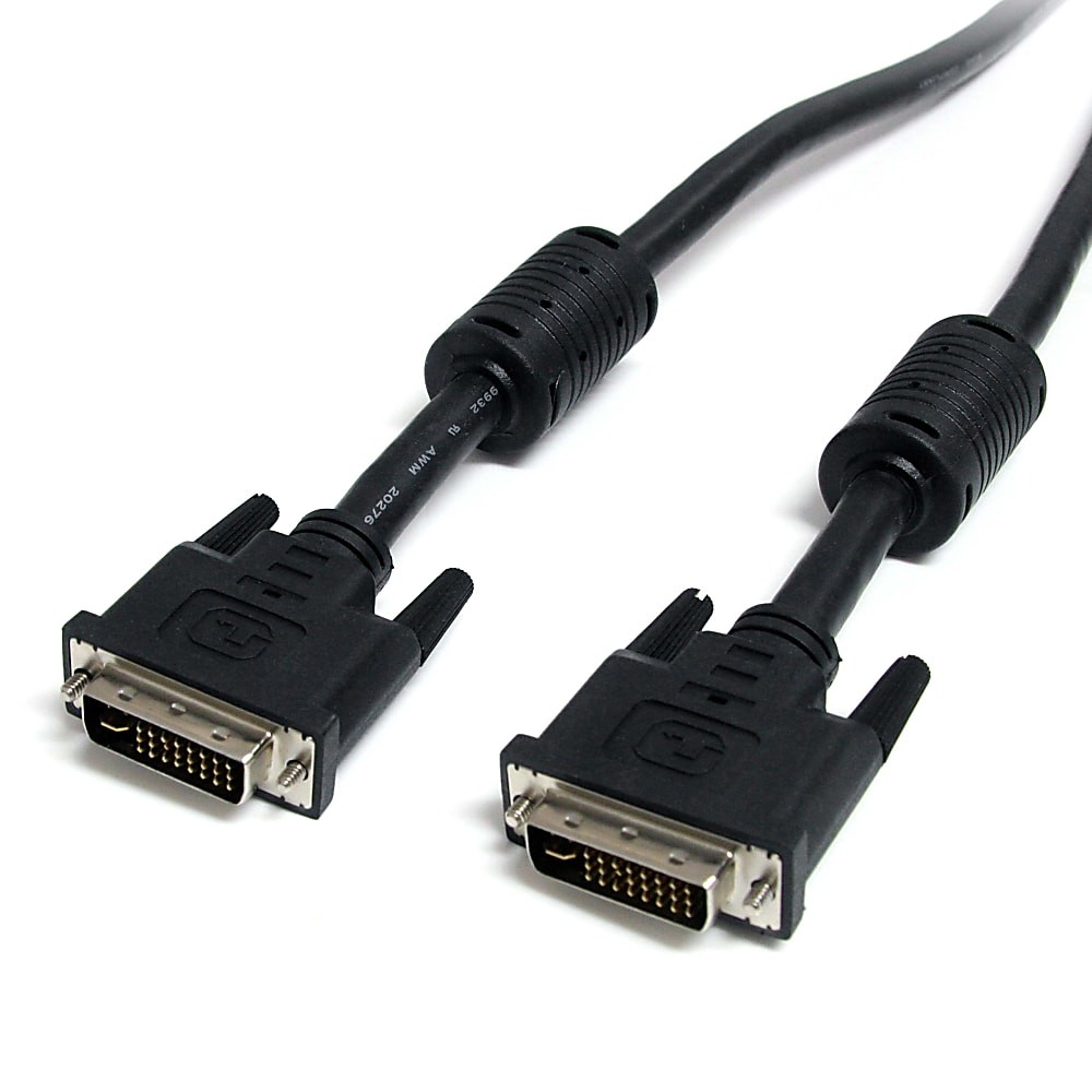 StarTech.com 20 ft DVI-I Dual Link Digital Analog Monitor Cable M/M ...