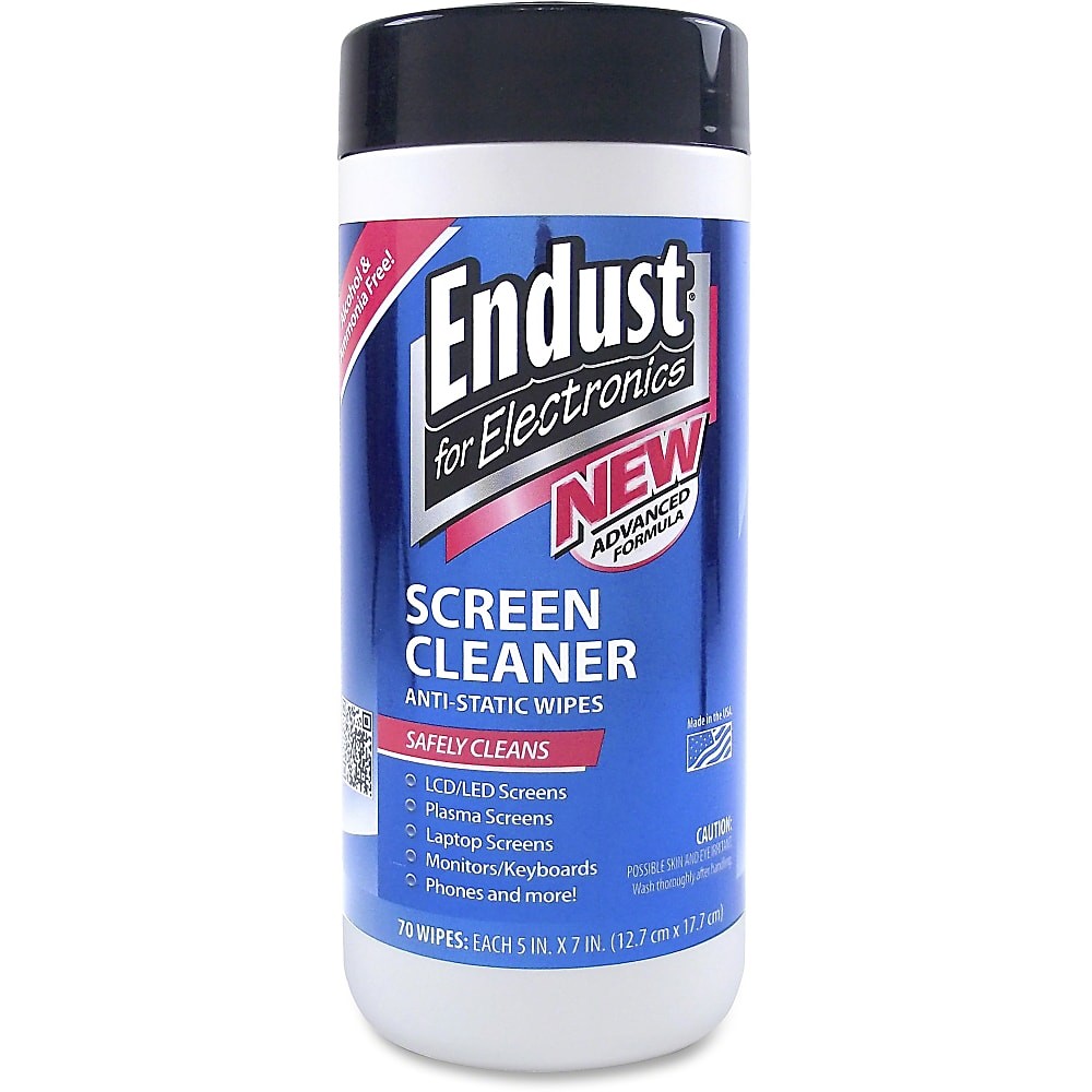 Endust® For Electronics Screen Cleaner Wipes, Pack Of 70 Deals and ...