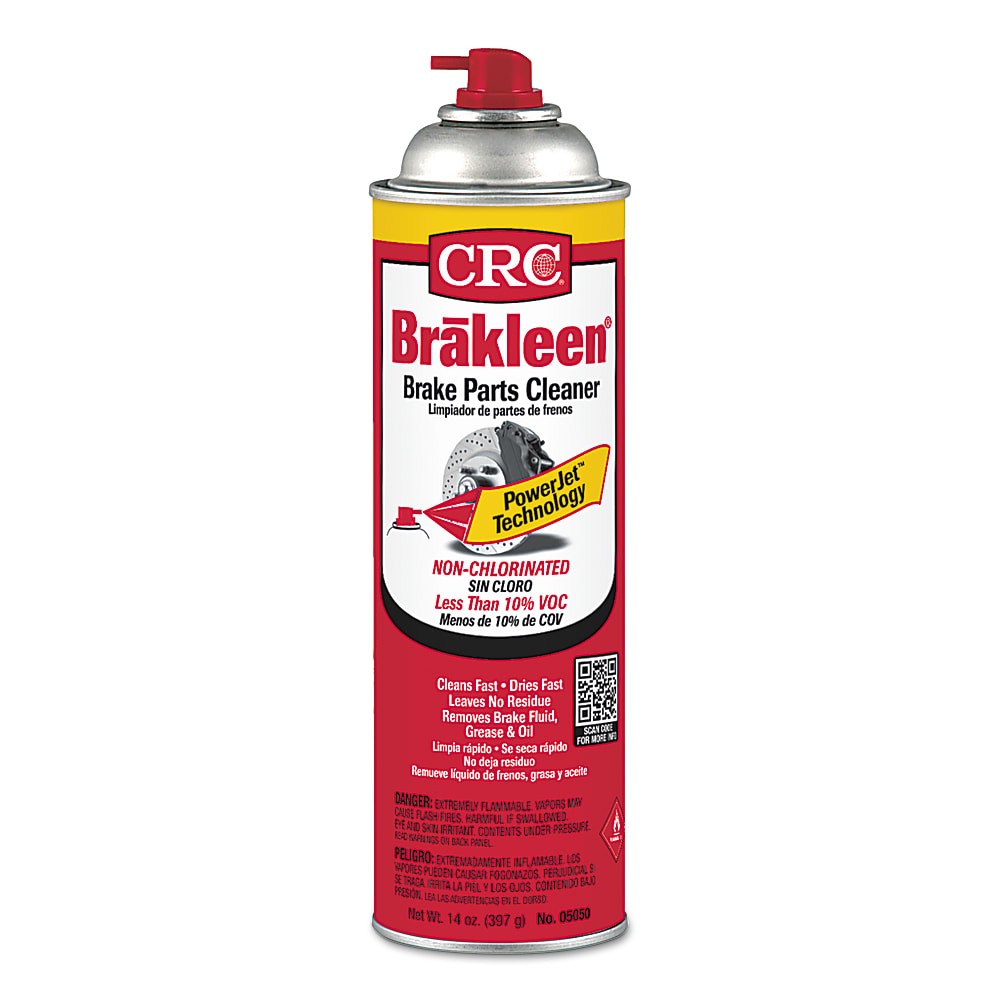 CRC 50 State Formula Brakleen Brake Parts Cleaner, 20 Oz Can, Case Of ...