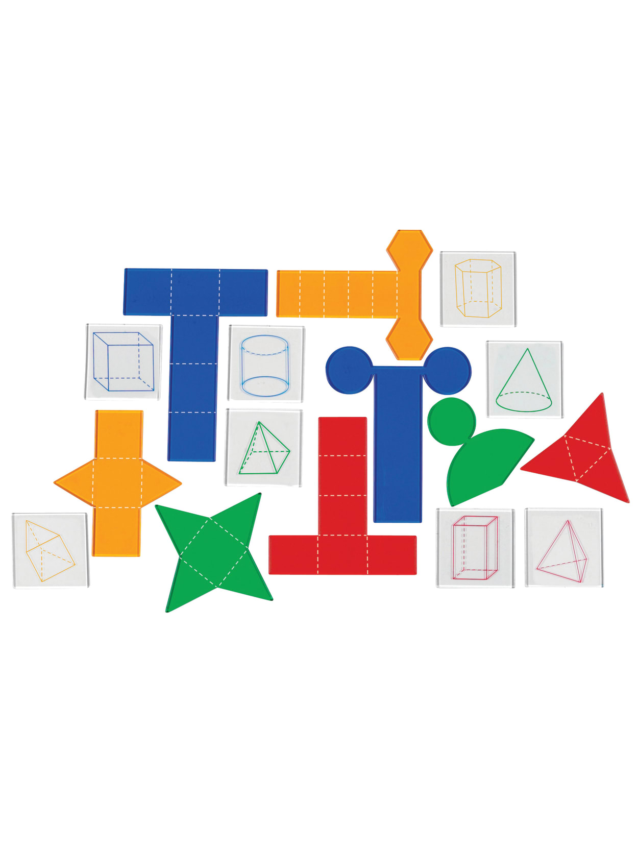 Learning Resources Folding Geometric Shapes And Overhead Folding ...