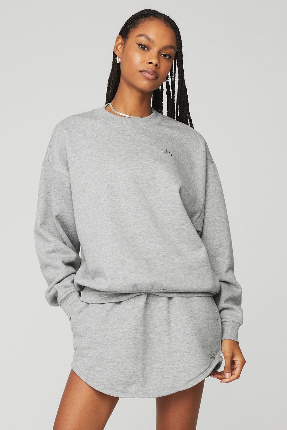 Accolade Crew Neck Pullover - Athletic Heather Grey Die besten Deals und Preisentwicklungen auf ...