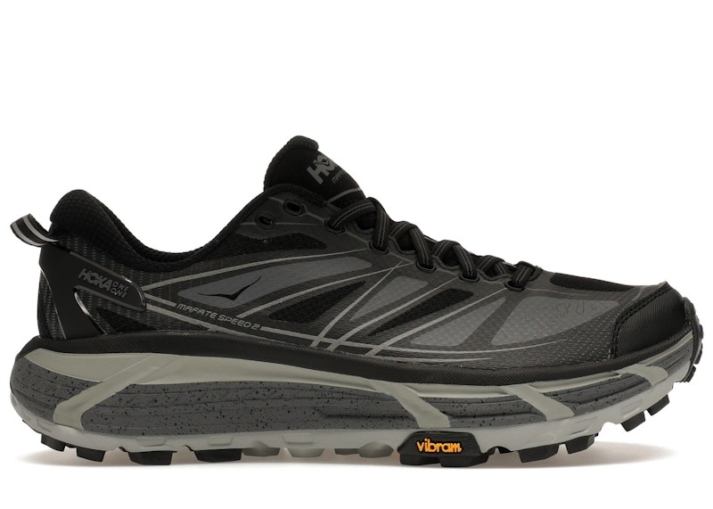 Men's Hoka One One Mafate Speed 2in Black/Castlerock Deals and Price ...