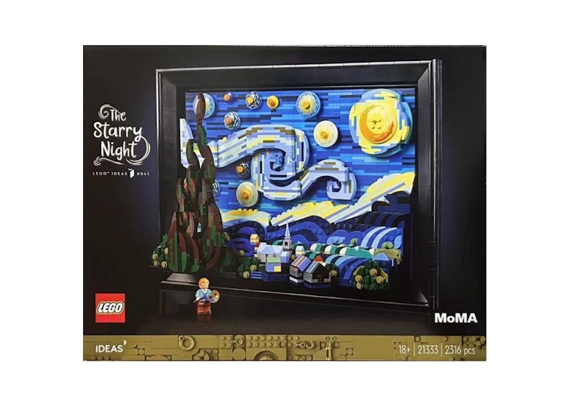 LEGO Ideas MoMA Vincent van Gogh The Starry Night Set 21333 Deals and ...