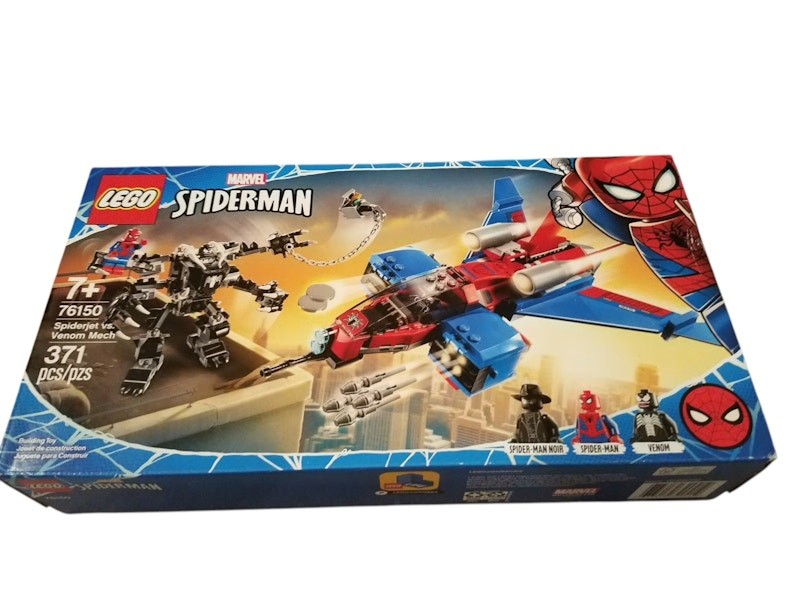 LEGO Marvel Spider Man Spider Jet vs Venom Mech Set 76150 Deals and ...