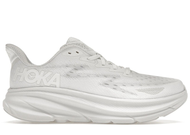 Men's Hoka One One Clifton 9in White Deals and Price History at ...