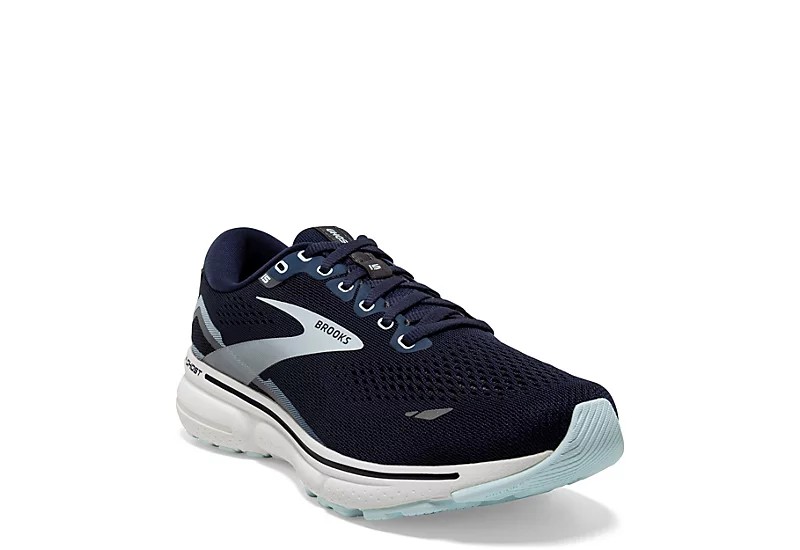 Brooks Womens Ghost 15 Running Shoe - Dark Blue Size 6M Best Deals and ...