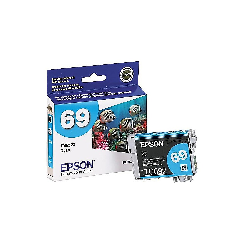 Epson T69 Cyan Standard Yield Ink Cartridge Best Deals and Price ...