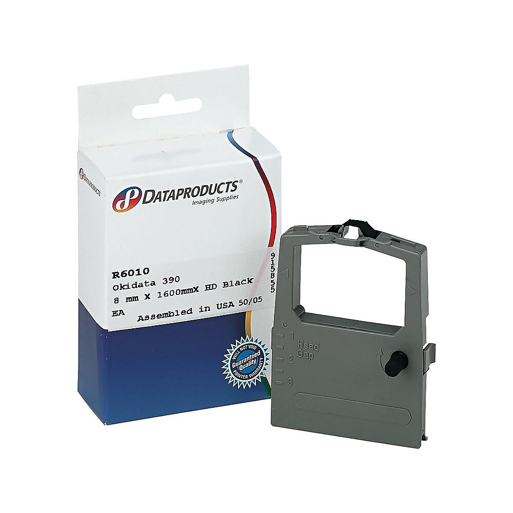 Data Products R6010 Nylon Printer Ribbon for OKI Ml-182, 192, 193, 390 ...