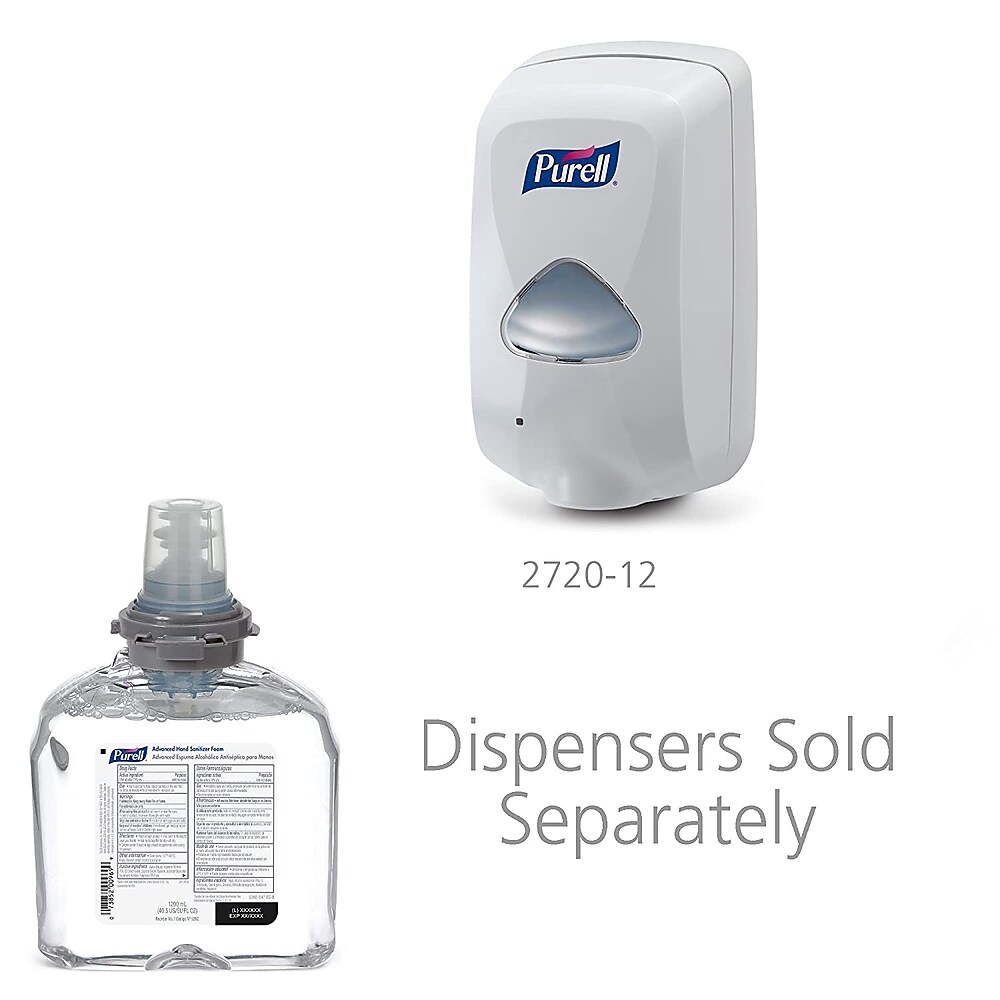 PURELL Advanced 70% Alcohol Foaming Hand Sanitizer Refill for TFX ...