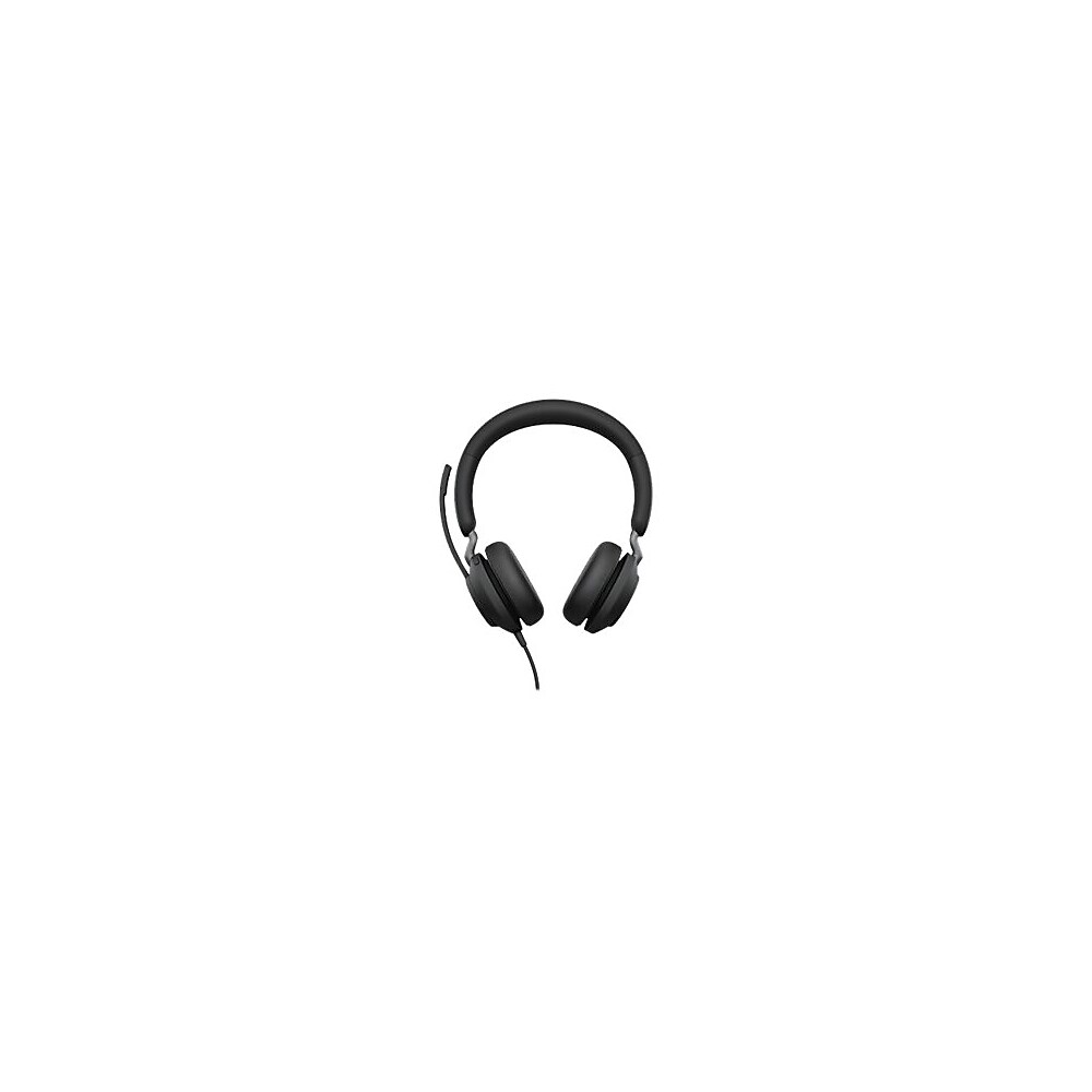 jabra Evolve2 40 Wired Noise Canceling Stereo On Ear Computer Headset ...