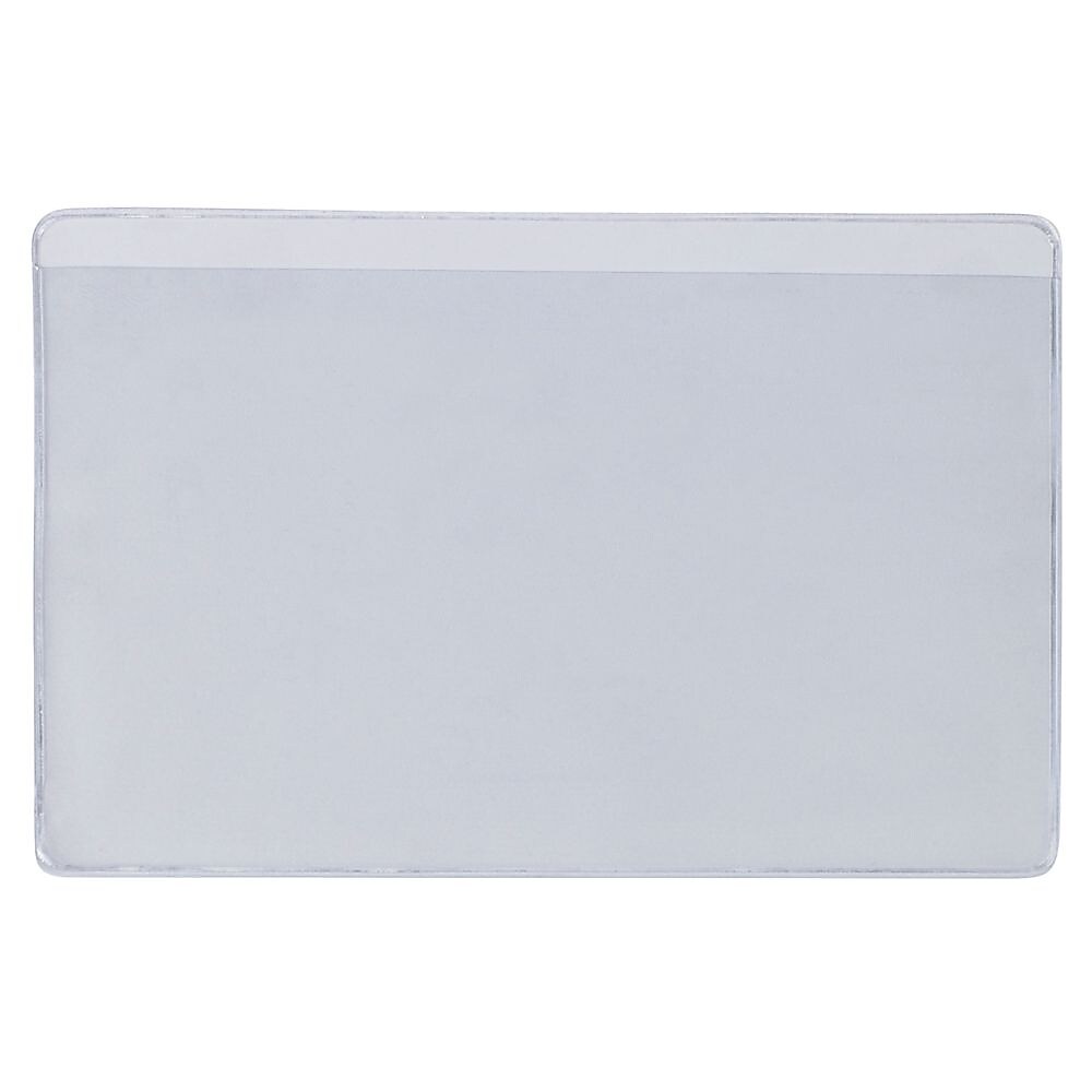 Partners Brand Superscan 2"" x 3 1/2"" Long Side Open Press-On Vinyl ...