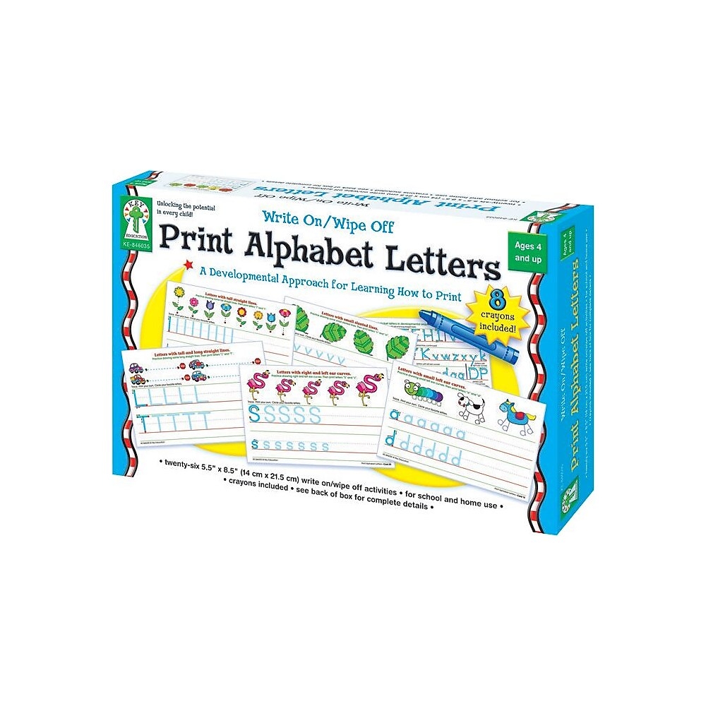 Key Education Print Alphabet Letters Manipulative Best Deals And Price