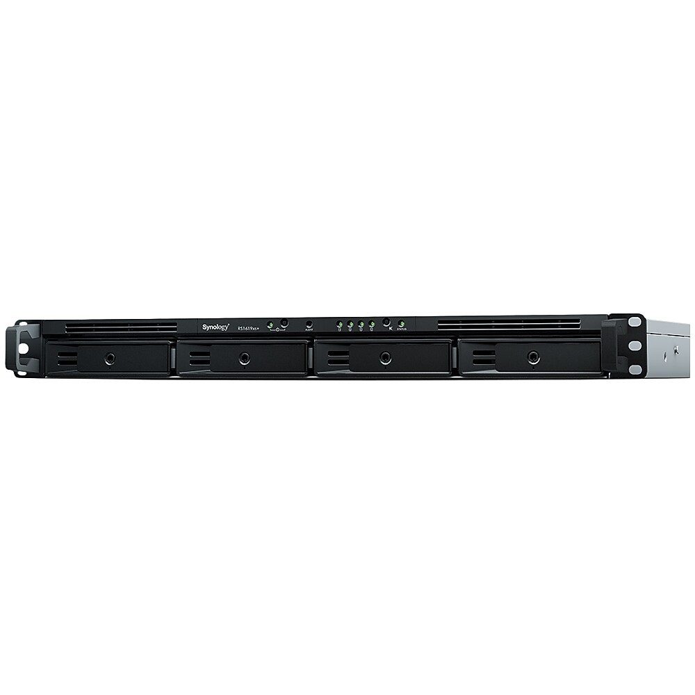 Synology RackStation 4-Bay Diskless NAS, Black (RS1619XS+) Best Deals ...