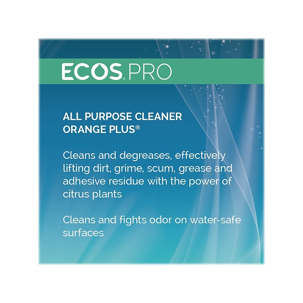 ECOS PRO Orange Plus All Purpose Cleaner and Degreaser, Citrus Scent, 1 Gal. (PL9706/04) Best ...