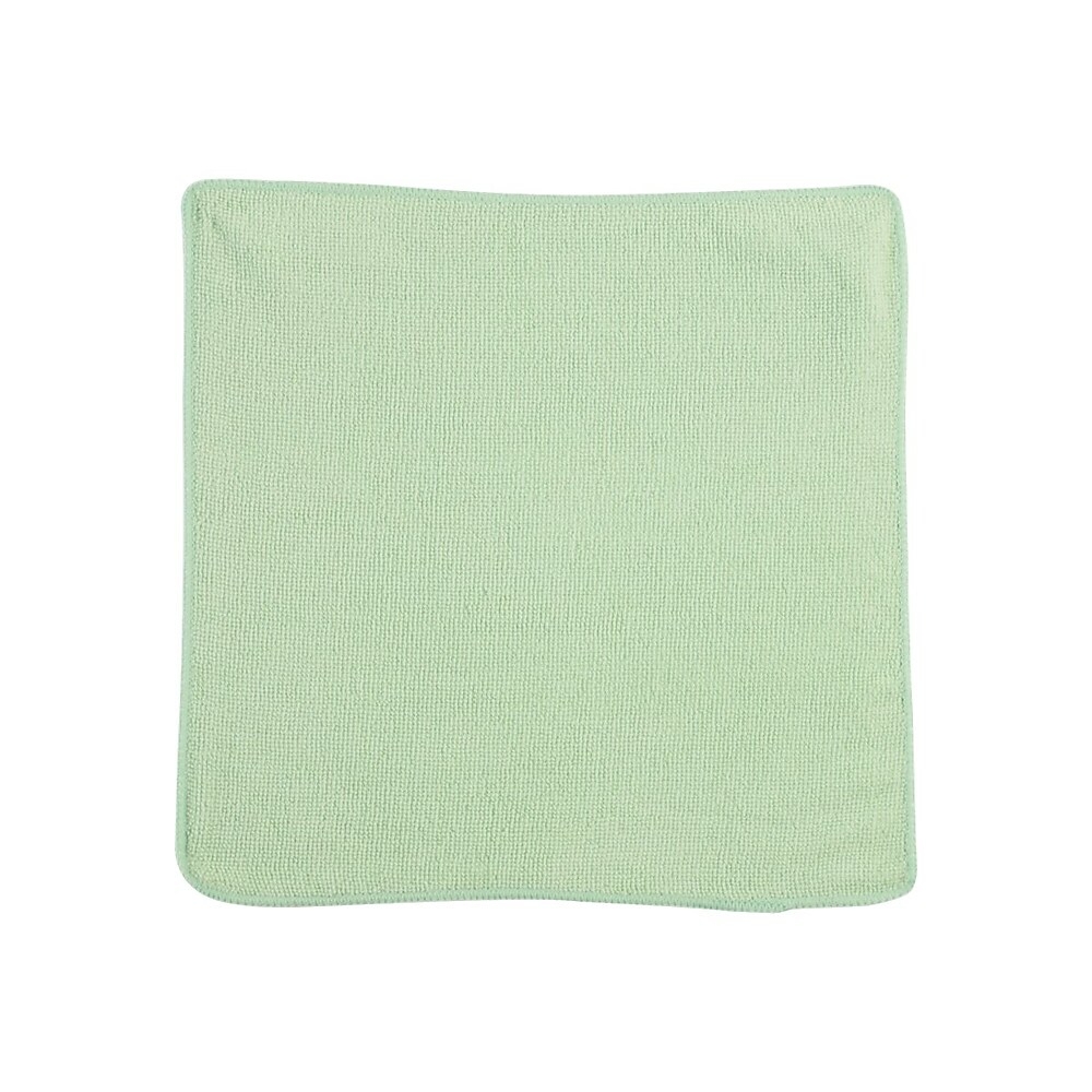 Rubbermaid Light Commercial Microfiber Rags, Green, 24/Pack (1820578 ...