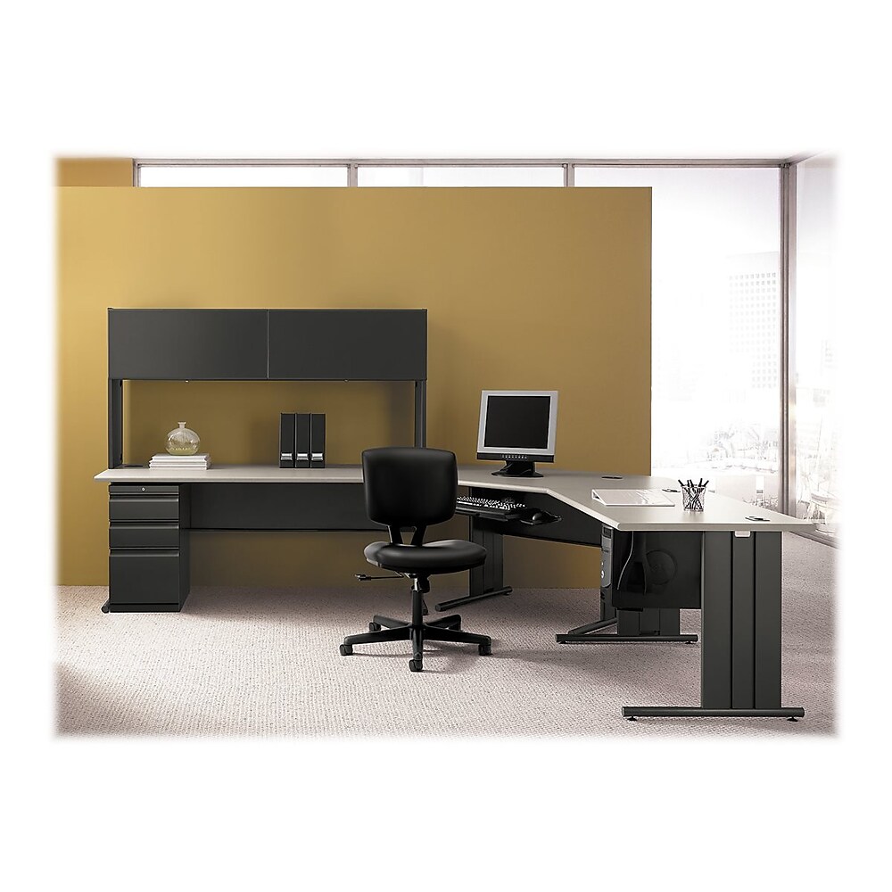 HON Volt Leather Task Chair, Black (HON5701SB11T) Best Deals and Price ...