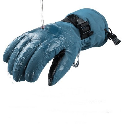 Alpine Swiss Mens Waterproof Gauntlet Snow Ski Gloves Winter Sport ...