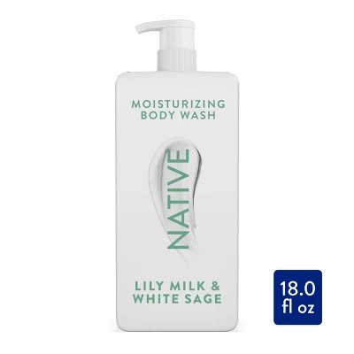 Native Moisturizing Body Wash for Women & Men - 24hr Hydration - Lily ...