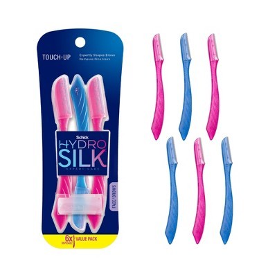 Schick Hydro Silk Touch-Up Dermaplaning Tool with Precision Cover - 6 ...