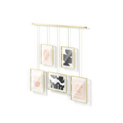 Set of 5 Exhibit Gallery Picture Frames - Umbra Deals and Price History ...