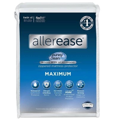 Maximum Mattress Protector White - AllerEase Deals and Price History at JoinHoney.com | Honey