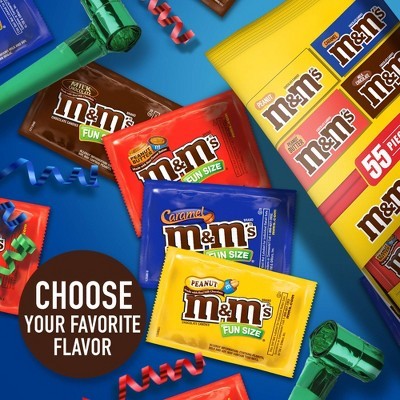 M&M's Variety Pack Fun Size Chocolate Candy Assortment - 55pc Best ...