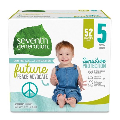 Seventh Generation Sensitive Protection Diapers Super Pack - Size 6 ...